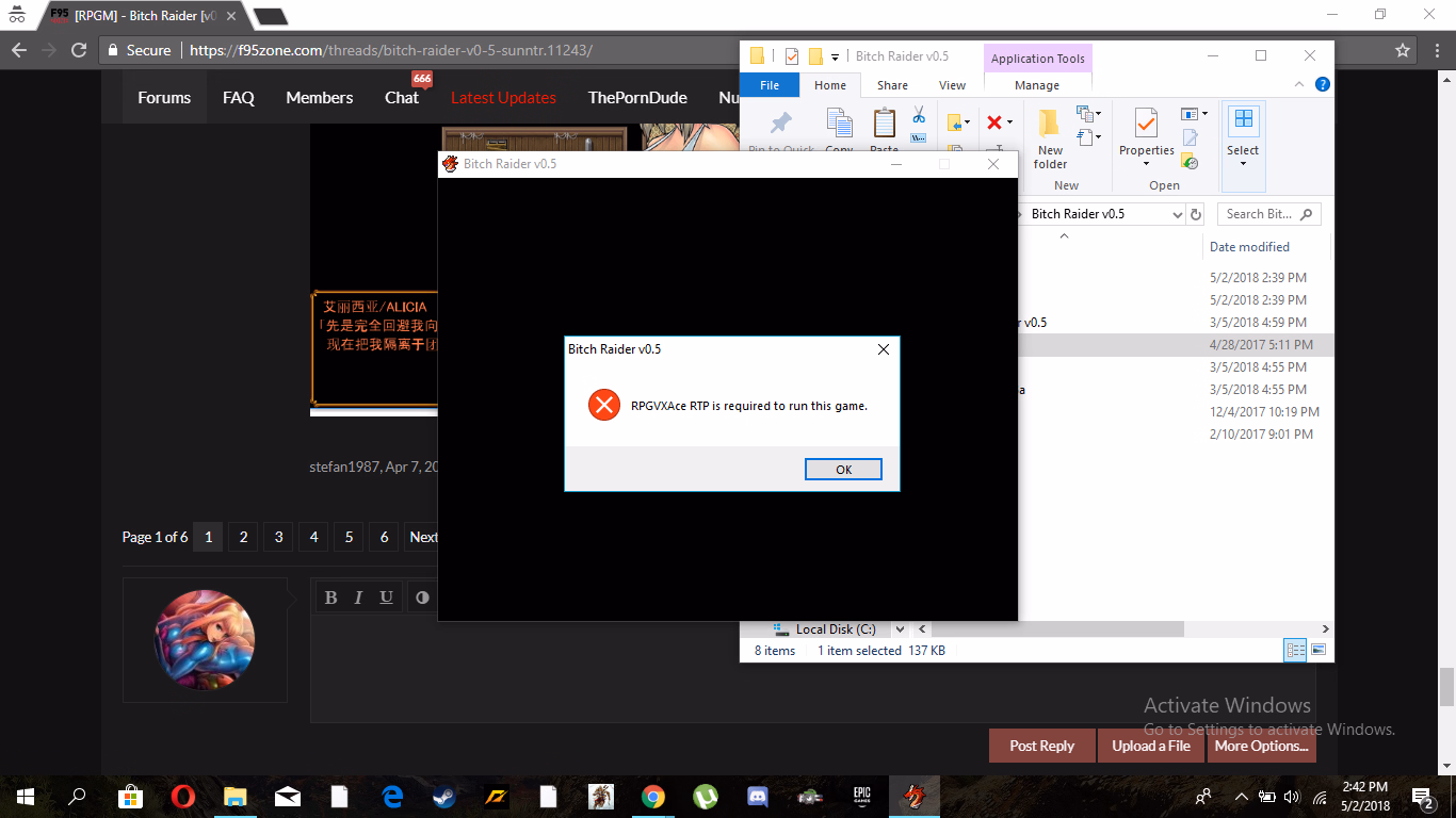 RPGM - Completed - Bitch Raider [v1.02] [SunNTR] | F95zone