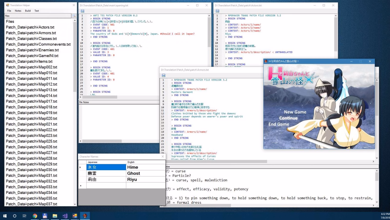RPGM - Experimental Tool I'm Writing | F95zone