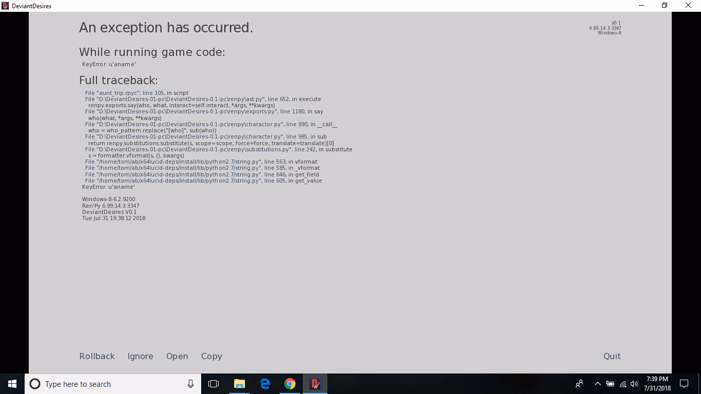 [VN] - [Ren'Py] - [Abandoned] - Deviant Desires [v0.5] [PingPanda] | F95zone
