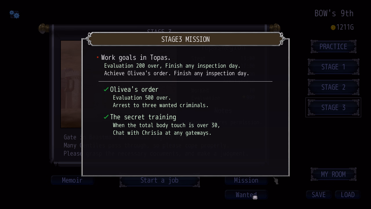 Wolf RPG - Completed - The Imperial Gatekeeper [v1.75] [Tengsten] | F95zone