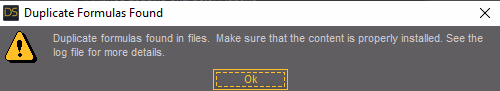 DAZ Duplicate Formulas Error -Any Suggestions? | F95zone