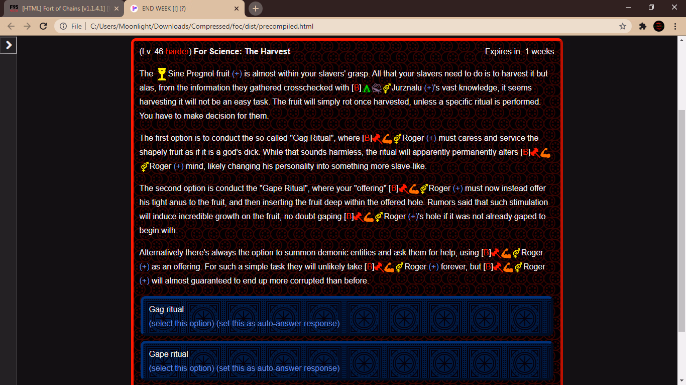 HTML - Fort of Chains [v1.8.4.0] [Darko] | F95zone