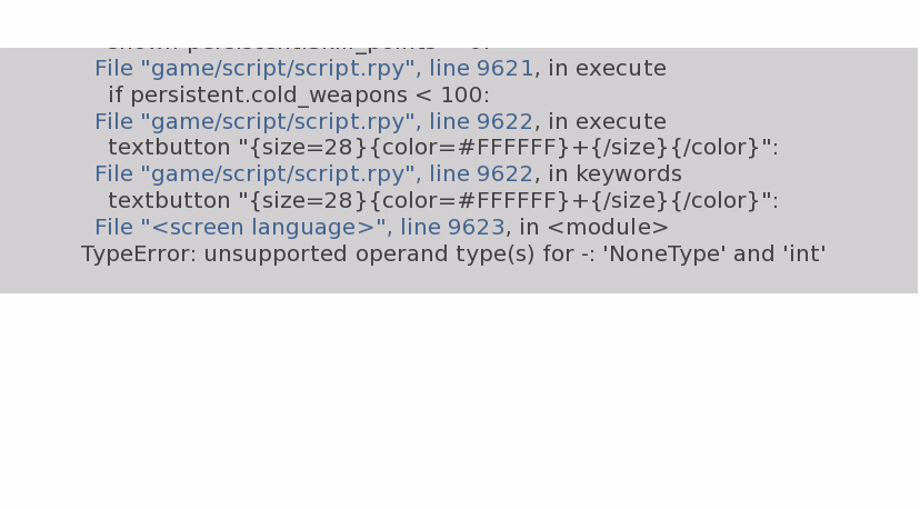 [Ren'Py] - Help with Persistence/Loading | F95zone