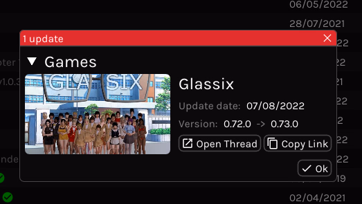 Tool - Others - F95Checker [WillyJL] | F95zone