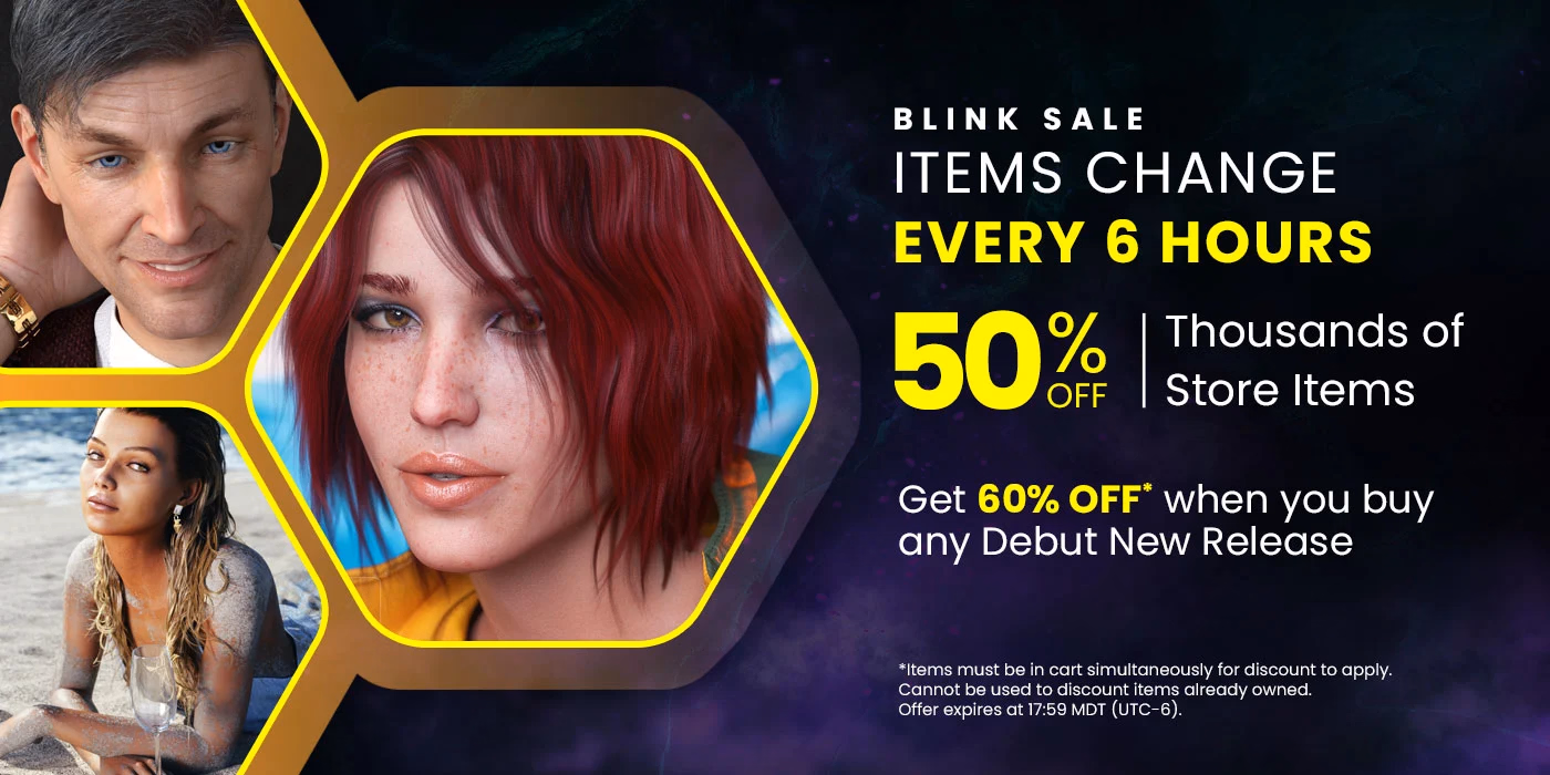 The Daz Studio and Related Product Deals Thread (Daz3D, Renderosity ...